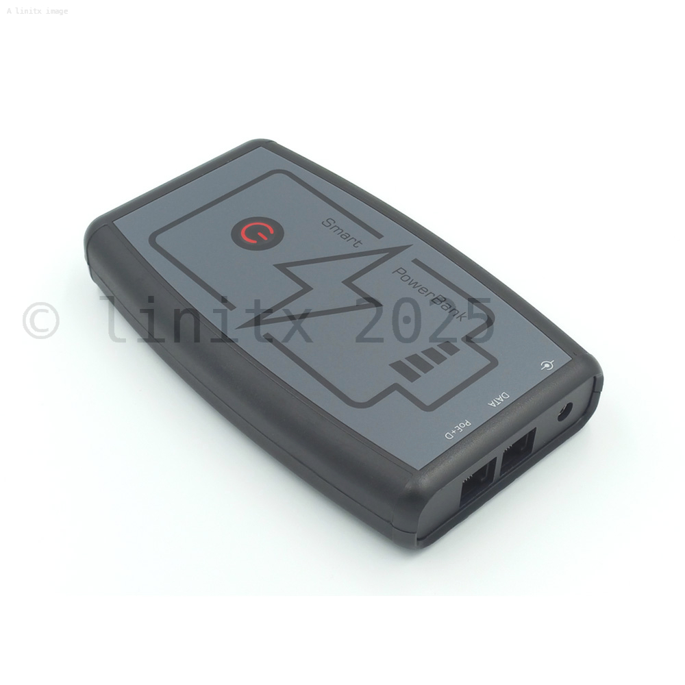 IDEA4TEC Smart PowerBank Active PoE 48V 802.3af - (UK Adapter)