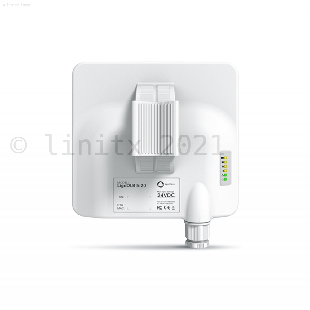 LigoWave 5GHz CPE with Integrated 20dBi Antenna - DLB 5-20n