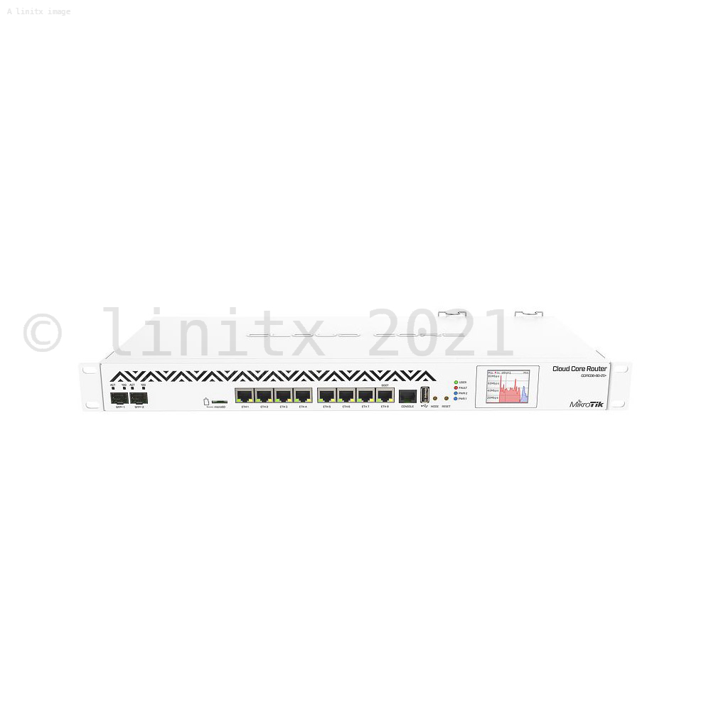 MikroTik Cloud Core Router Firewall VPN SFP+ 16GB RAM 36 Core ...