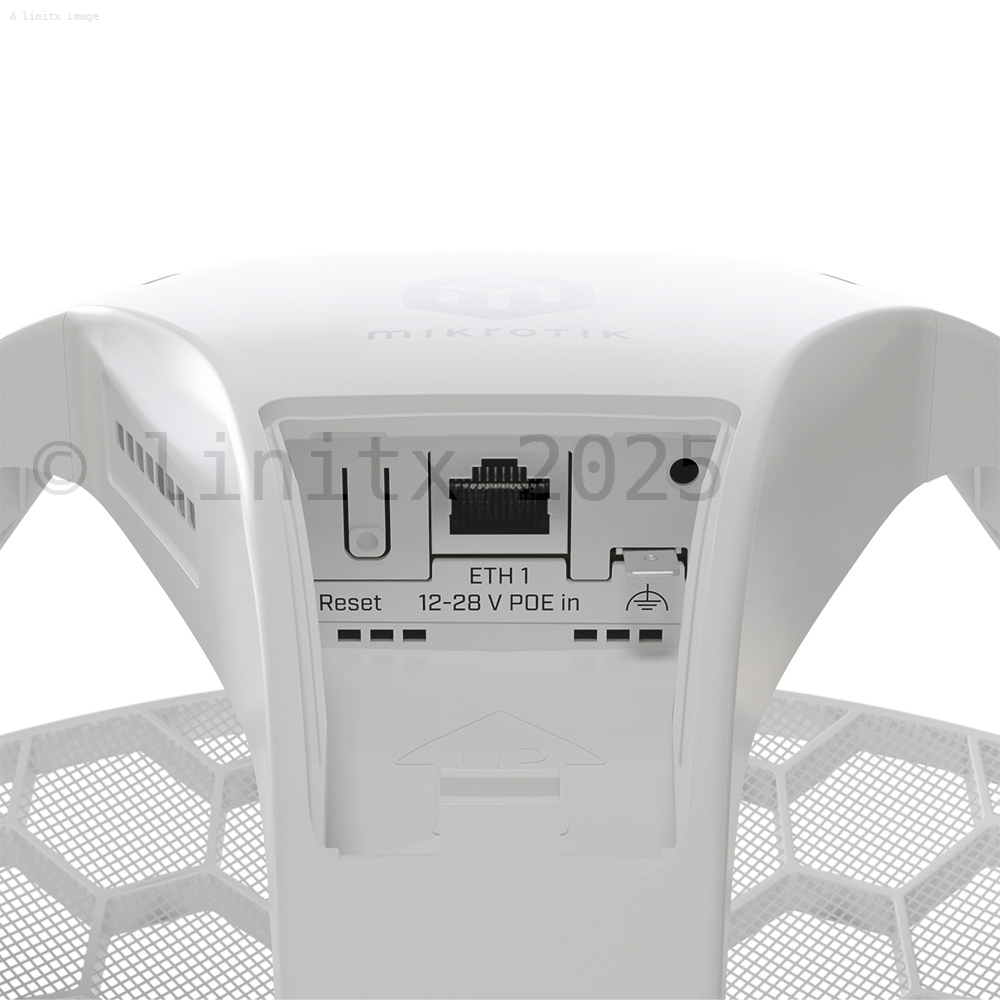 MikroTik LHG 5 ax Outdoor WiFi 6 CPE - LHG-5axD - LinITX.com
