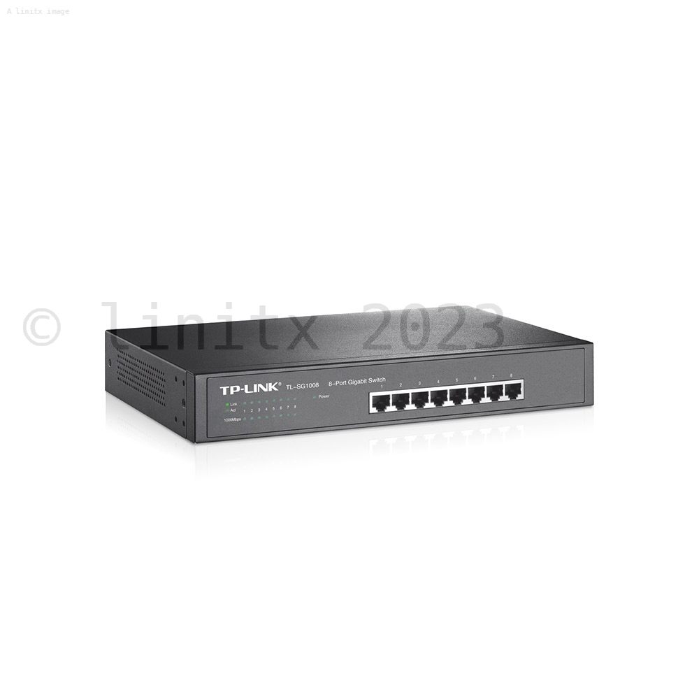 TP-Link 8 Port Gigabit Desktop/Rackmount Network Switch