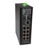 Tycon 10 Port Industrial Managed AT/Passive PoE Switch