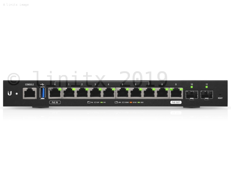 Ubiquiti EdgeRouter 10-Port Gigabit Router with SFP - ER-12