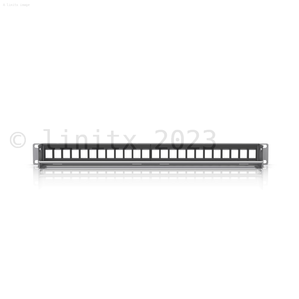 Ubiquiti UniFi 24-Port Blank Keystone Patch Panel
