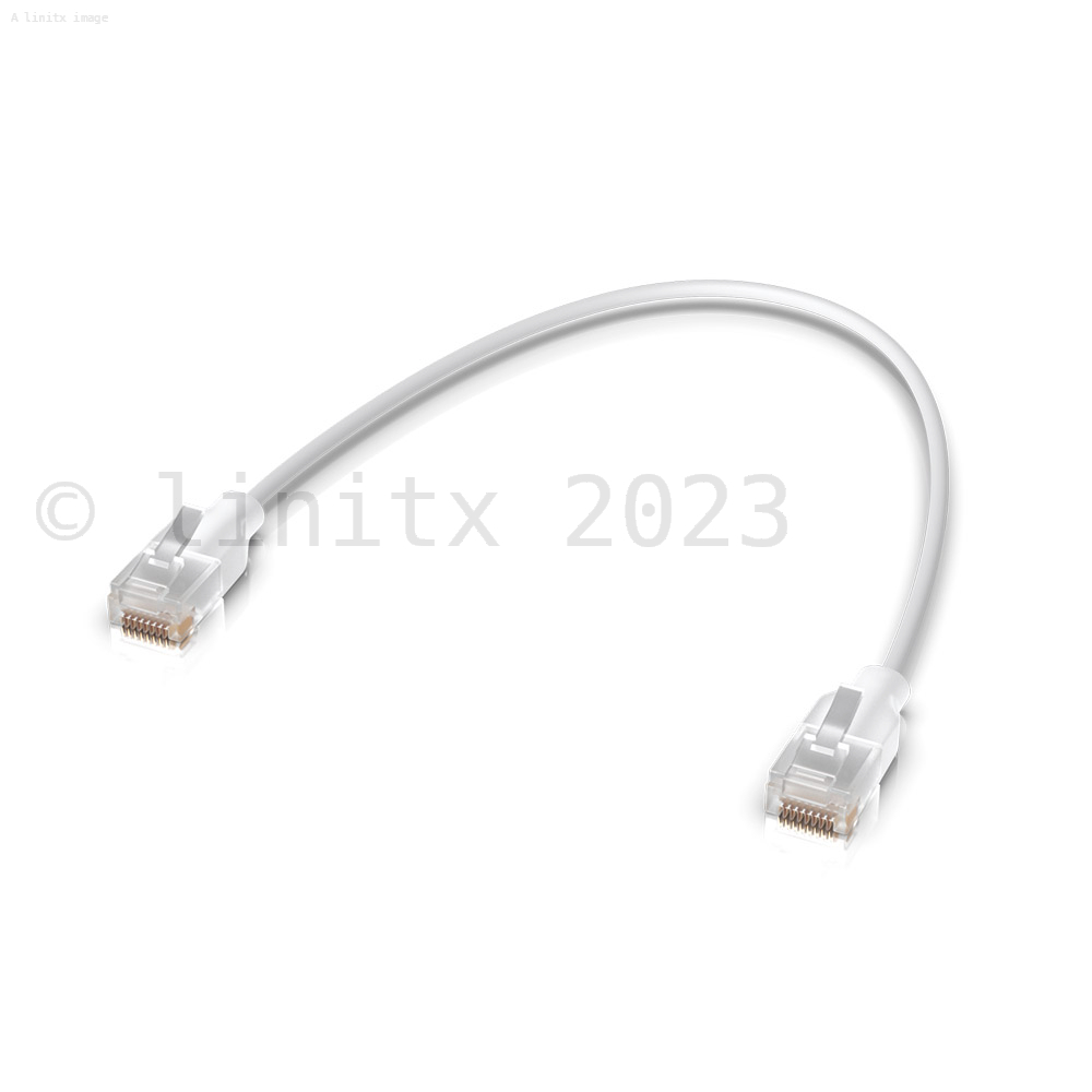 Ubiquiti UniFi Etherlighting White Patch Cable 15cm (24 Pack)