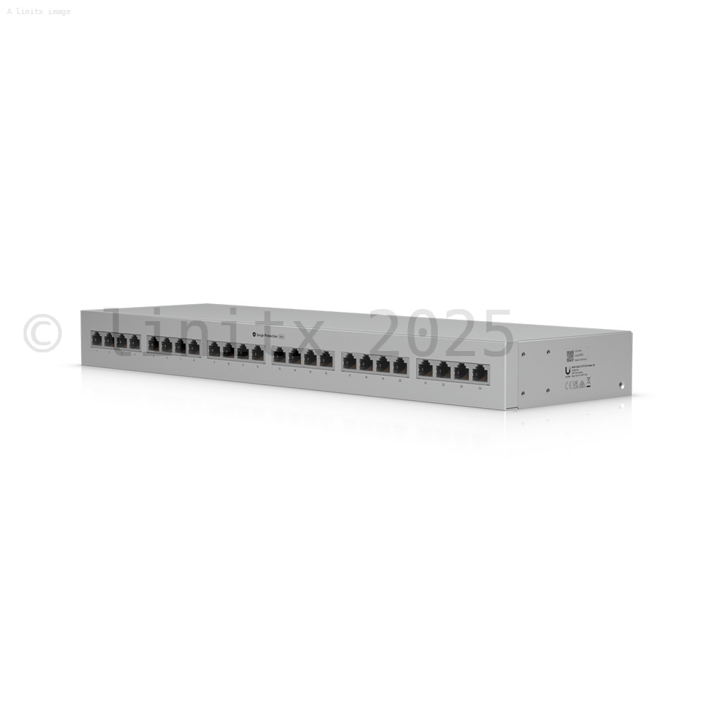 Ubiquiti UniFi Ethernet Surge Protection 24 Port Panel